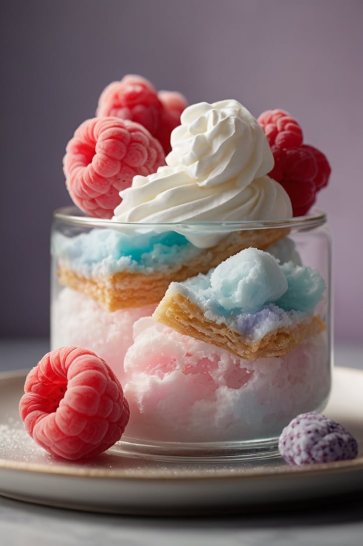 Cotton Candy Cloud Bites - Bake Drizzle